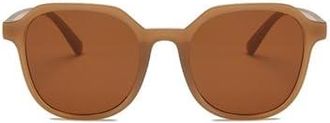 Generic Lunettes De Soleil Dextérieur À Petite Monture For Hommes, For Les Déplacements Quotidiens Et Vacances(Brown)
