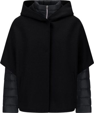 Herno Femme, Vestes, Noir, Taille: 40 FR Veste Rembourr&eacute;e &agrave; Capuche