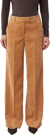 Comma Cordhose mit Wide Leg