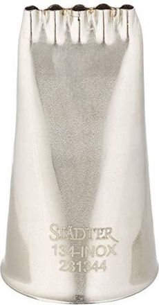 Städter Tülle, Edelstahl, Silber, 18mm