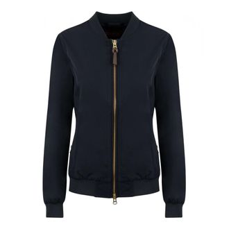 Woolrich Femme, Vestes, Bleu, Taille: 38 FR Doudounes et parkas en polyester