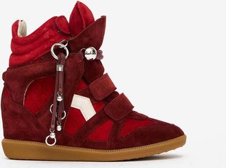 Isabel Marant Baskets Bekett - Femme - Scarlet Red - Chalk - Taille 36 - Isabel Marant - cadeau de noël femme