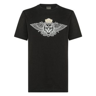 Billionaire Boys Club T-Shirt Rundhals Lion - - Tops - Herren - Schwarzk - XS