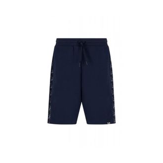 Emporio Armani Logo Series Bermuda Shorts - - Shorts - Herren - Blau - XL