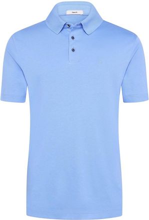 Calvin Klein Unifarbenes Poloshirt aus Baumwolle, Classic Fit in