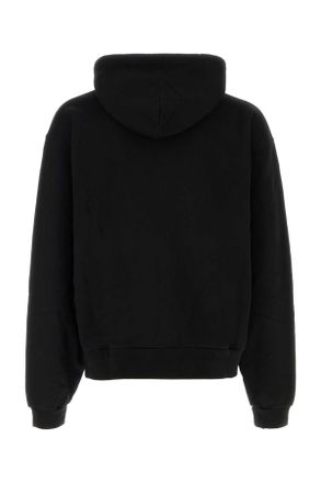 Balenciaga Black Exterior: Cotton T-Shirt Sweater