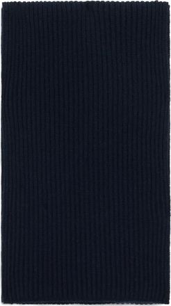 Malo ribbed scarf - Schwarz
