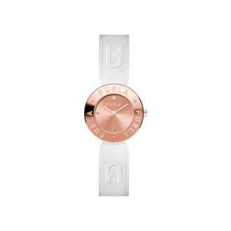 Furla Femme, Accessoires, Blanc, Taille: ONE Size Montre habill&eacute;e en cuir