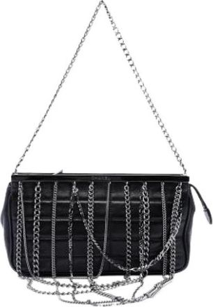 Chanel Pre-owned Quilted Lambskin Shoulder Bag - - Pre-owned - Damen - Schwarzk - ONE SIZE