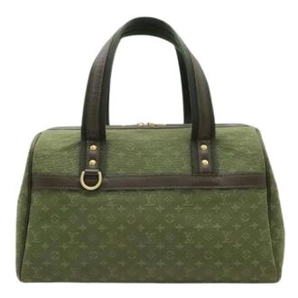 Louis Vuitton Sac cabas d&eacute;paule Pre-owned - Femme - Pre-owned - Vert - Taille: ONE Size