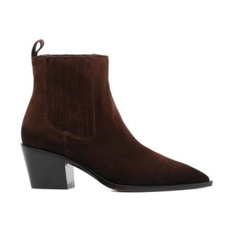 Santoni Braune Damen Stiefeletten - - Shoes - Damen - Braun - 38 1/2 EU