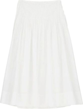 Skall Studio Femme, Jupes, Blanc, Taille: 38 FR Pavlova Skirt