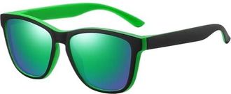 Generic Lunettes De Soleil Polaris&eacute;es For Hommes Et Femmes, Monture Carr&eacute;e Tendance.(Green)