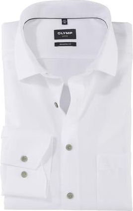 Olymp Global Kent Luxor Chemise daffaires &agrave; manches longues pour homme, couleur unie, coupe moderne, Mastic 75, 43