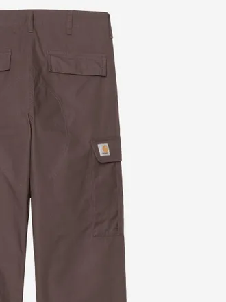 Carhartt Work in Progress Mens Cargo Pants Cotton Ripstop Brown Columbia Trousers