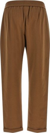 Brunello Cucinelli Light Stretch Cotton Joggers - brown