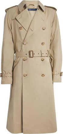 Ralph Lauren Polo Ralph Lauren Cotton Belted Trench Coat Size M