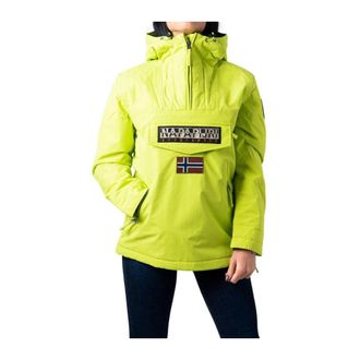 Napapijri Gelbe Rainforest Jacke Stilvoll Raffiniert - - Jackets - Damen - Gelb - XS