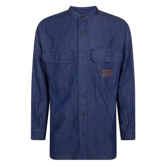 Emporio Armani Denim Shirt - - Shirts - Herren - Blau - XL