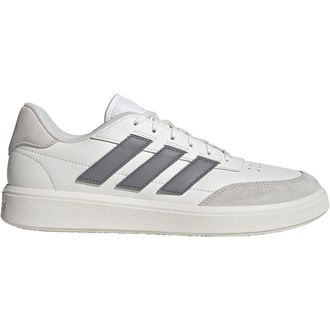 adidas Herren Courtblock Shoes, core White/Grey Three/Orbit Grey, 42 2/3 EU