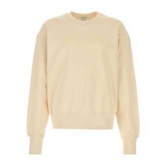 Alexander McQueen Logo Sweatshirt - - Sweatshirts & Hoodies - Herren - Gelb - XL