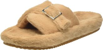 Flip*Flop Damen furbuckle Hausschuh, Toast, 40 EU
