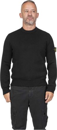 Stone Island Homme, Pulls, Noir, Taille: S Pull ras du cou