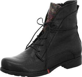 Think Femme Pensez-Vous Légèrement doublée et Durable Bottine, 0040 Noir Combi, 36.5 EU