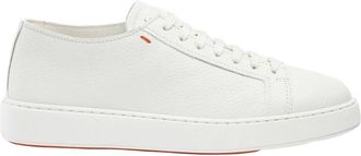 Santoni Homme, Chaussures, Blanc, Taille: 41 1/2 EU Baskets de V&eacute;lo Homme
