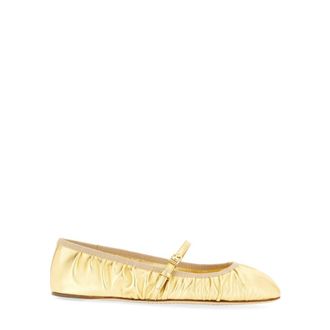 Dolce & Gabbana Femme, Chaussures, Jaune, Taille: 40 EU Ballerina Nappa Mordore