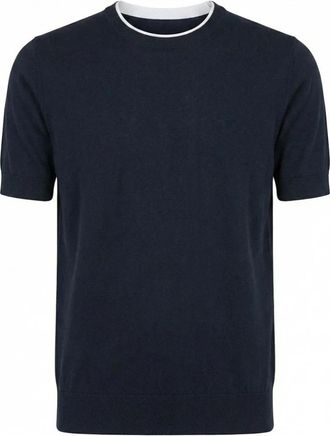 PESERICO Homme, Pulls, Bleu, Taille: XL T-shirt &agrave; col rond