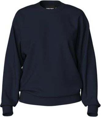 Pieces Pieces Femme Pcchilli Loose Sweat Noos BC Maillot De Surv&ecirc;tement, Sky Captain, S EU