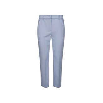Max Mara Gerade Bein Hose Rana Celeste - - Trousers - Damen - Blau - XL