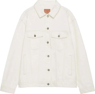 Anine Bing Femme, Vestes, Blanc, Taille: 36 FR Denim Vestes