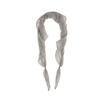 Brunello Cucinelli Cashmere Foulard Scarf - Gray