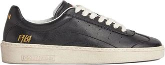 Dsquared2 Homme, Chaussures, Noir, Taille: 40 EU Baskets Vitello Vintage