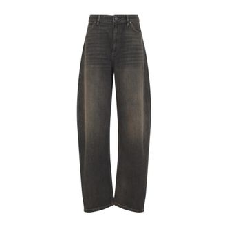 Ralph Lauren Wide Leg Pants - - Jeans - Damen - Grau - W25