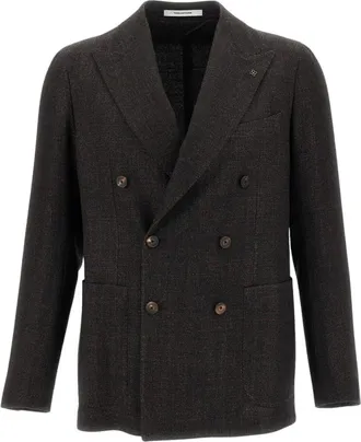 Tagliatore Montecarlo Blazer - Homme - Costumes - Brun - Taille: 3XL