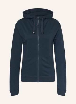 super.natural Sweatjacke Solution Bio Mit Merinowolle blau