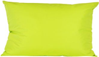 JACK 40x60cm Outdoor Lounge Kissen Dekokissen inkl. XXL-Füllung Wasserabweisend Sitzkissen Garten Stuhl Lotus Effekt, Farbe:Limette