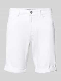 Tom Tailor Slim Fit Jeansshorts aus Baumwoll-Mix