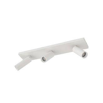 Arcchio Strahler Brinja Slim (Modern) in Wei&szlig; aus Aluminium (3 flammig, GU10) - Deckenlampe Deckenleuchte Lampe Spot Flurleuchte