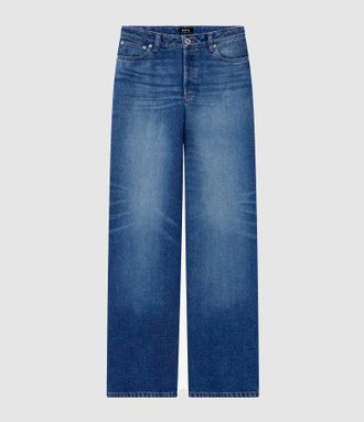 A.P.C. Jean Elisabeth Washed Indigo