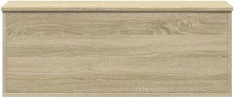 Generic Aufbewahrungsbox aus Holz, Hydraulische Scharniere, Aufbewahrungsbox aus Holzwerkstoff für Decken, Spielzeug, Wohnaccessoires (90 x 35 x 35 cm)