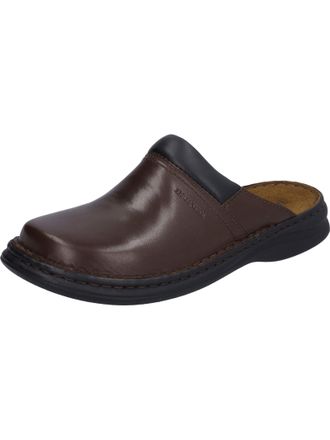 Josef Seibel Max Herren Clogs | Echtleder-Herrenschuhe, Braun (300 brandy), 44 EU (9.5 UK)