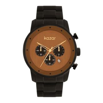 Kazar Herrenuhr mit einzigartigem Design - - Accessories - Herren - Schwarzk - ONE SIZE