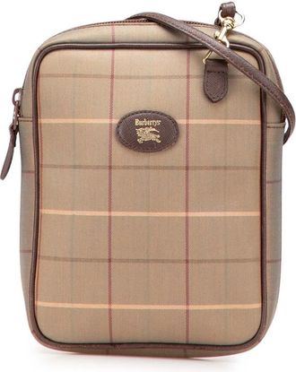 Burberry Hobo Bags - Vintage Check Canvas Crossbody - Gr. unisize - in Braun - für Damen