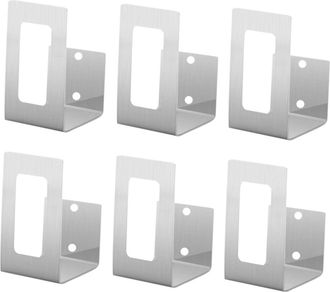 Cabilock 3 Paar Topf Deckel Veranstalter Küche Utensilien Montiert Pan Abdeckung Racks