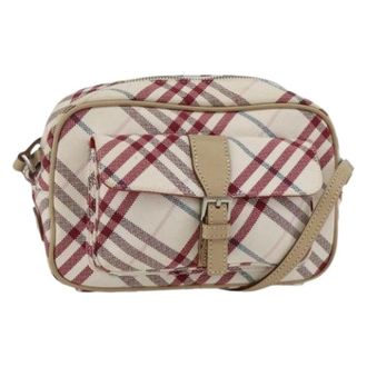 Burberry Sac bandouli&egrave;re en toile Pre-owned - Femme - Pre-owned - Multicolore - Taille: ONE Size