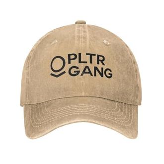 Generic Chaleur dHiver, Vintage Palantir Gang wallstreetbets Actions ipo WSB Casquettes de Baseball Denim Vieilli Délavé Snapback Cap Casquette Réglable Chape